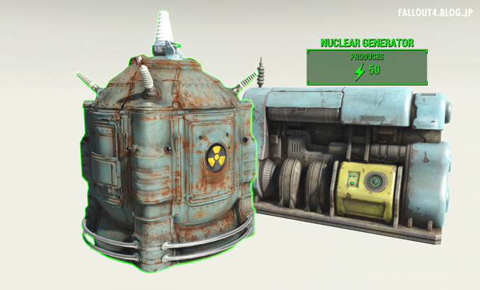 Fallout4⚡情報局：Nuclear Generators