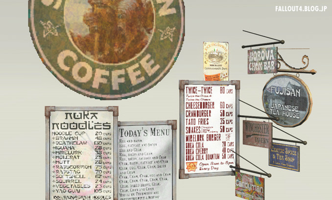 Fallout4⚡情報局：Gruffydd's Signs and Posters v3.7b