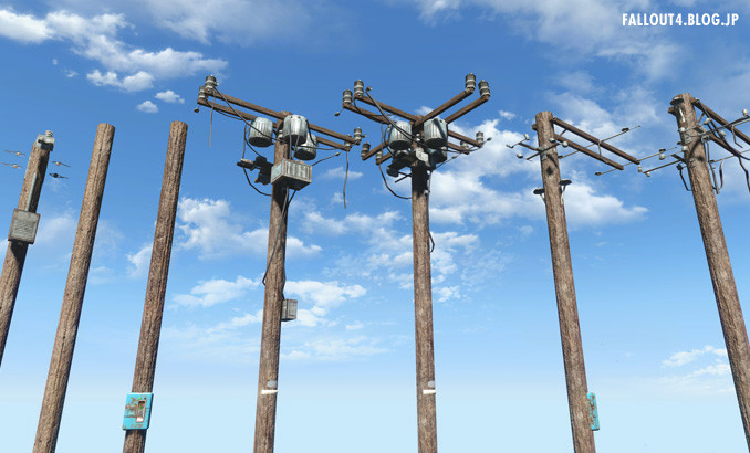 Fallout4⚡情報局：Connectable Electricpoles