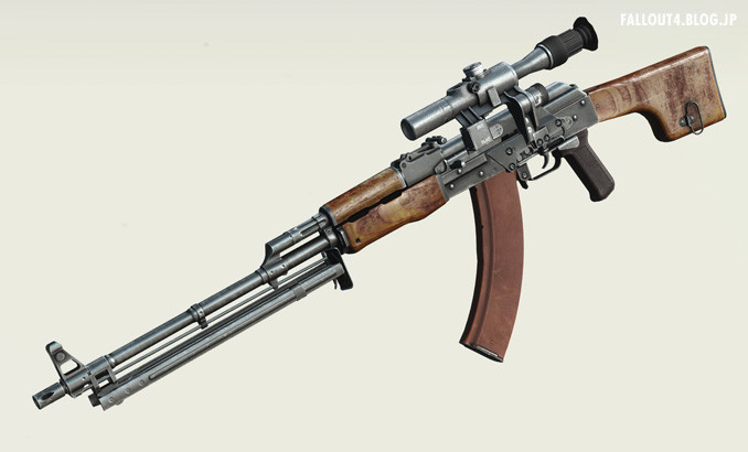 Fallout4⚡情報局：AK-74 Russian assault rifle