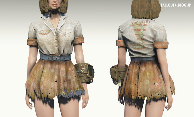 Fallout4⚡情報局：ミニスカドレスMOD『Commonwealth Mini Dresses』