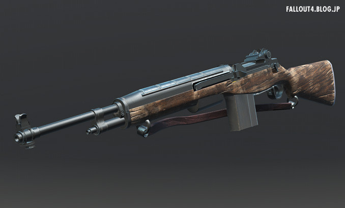Fallout4⚡情報局：Fallout4 M14 ライフルMOD