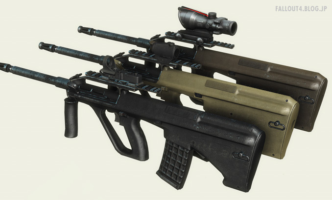 Fallout4⚡情報局：ステアーAUG A1 MOD