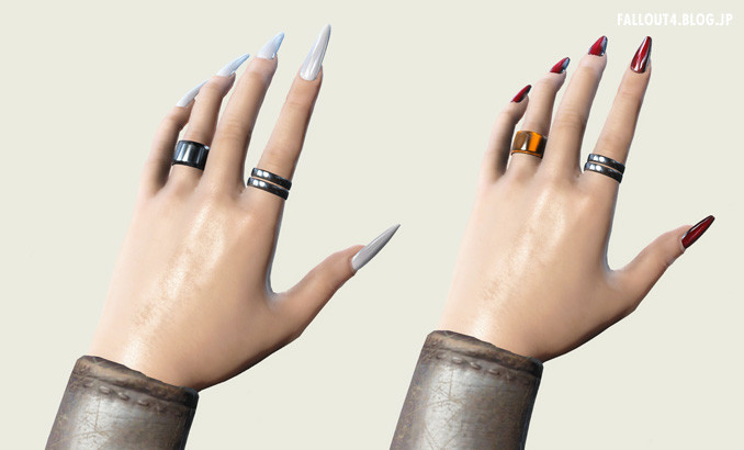Fallout4⚡情報局：HN66s Classical Rings & French Nails
