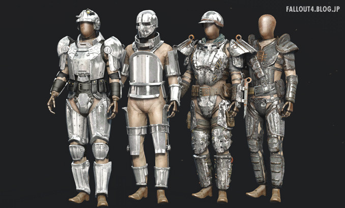 Fallout4⚡情報局：Gunmetal Armor Skins