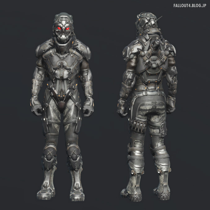 Fallout4⚡情報局：Institute Specter and Banshee Armor Outfit