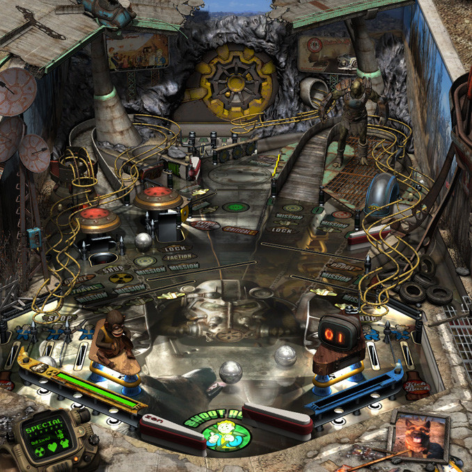 Fallout4⚡情報局：Pinball FX2:Falloutやスカイリムを題材にした「Bethesda Pinball」が発売！動画を追加