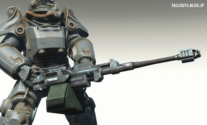 Fallout4⚡情報局：WH-Mk22 ヘビーマシンガンMOD