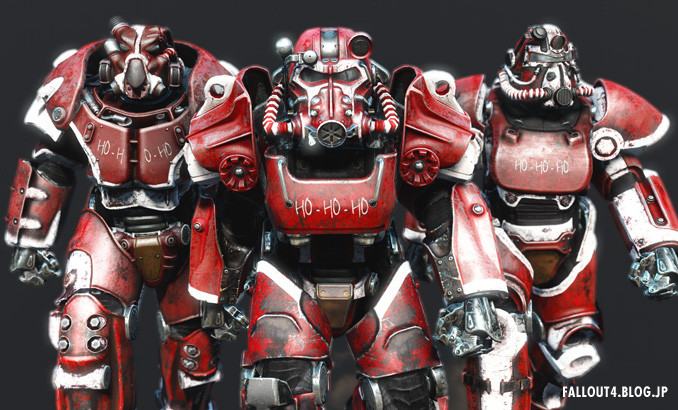 Fallout4⚡情報局：Santa Claus Power Armor