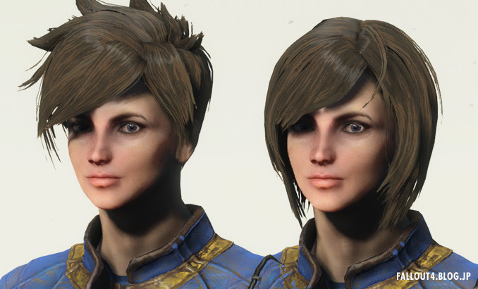 Fallout4⚡情報局：Ponytail Hairstyles v2.5