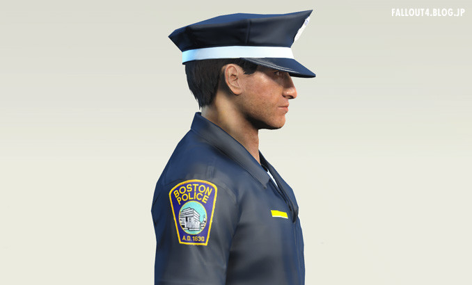 Fallout4⚡情報局：Boston police uniform pack standalone