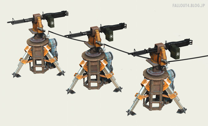 Fallout4⚡情報局：M60 Light Machinegun v1.5