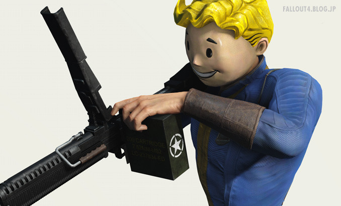 Fallout4⚡情報局：M60 Light Machinegun v1.5