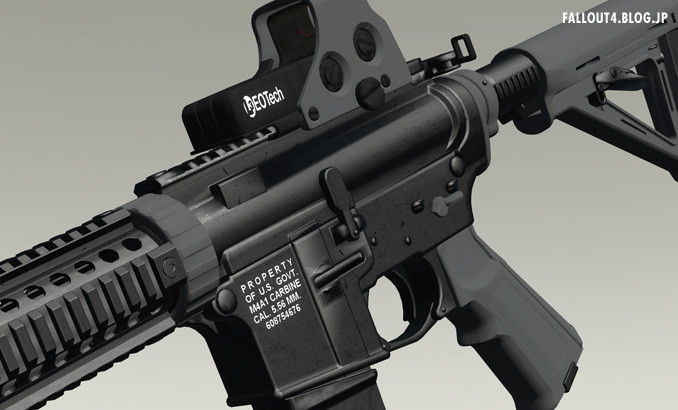 Fallout4⚡情報局：M4A1 SOPMOD