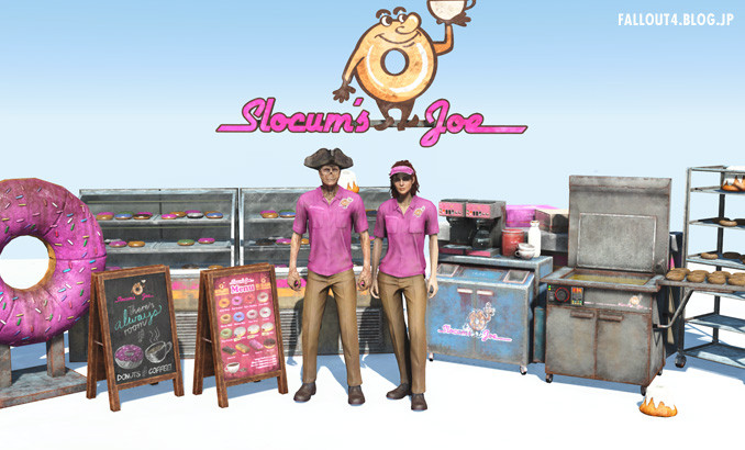 Fallout4⚡情報局：【Creation Club】Coffee and Donuts Workshop Pack