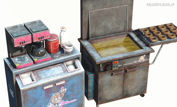 Fallout4⚡情報局：【Creation Club】Coffee and Donuts Workshop Pack