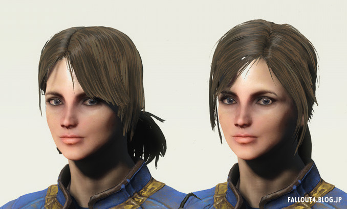 Fallout4⚡情報局：Ponytail Hairstyles v2.5
