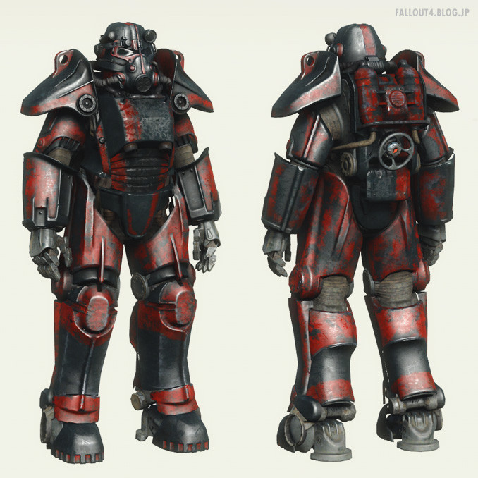 Fallout4⚡情報局：T-45用 アウトキャスト風ペイント