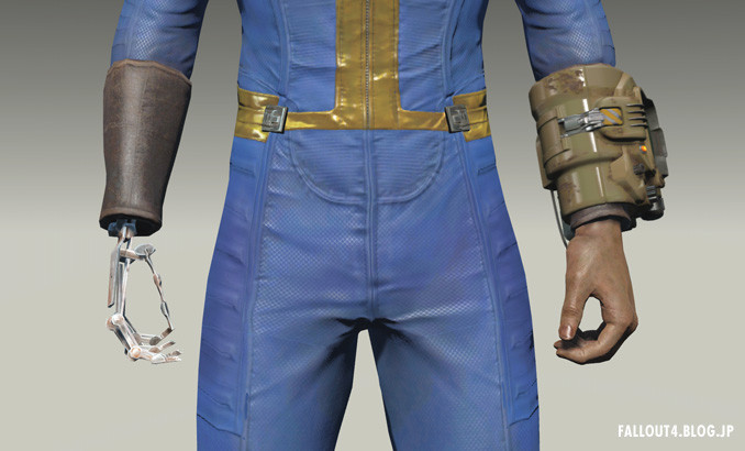Fallout4⚡情報局：サイボーグハンドMOD『Synth Gloves』