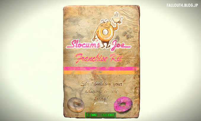 Fallout4⚡情報局：【Creation Club】Coffee and Donuts Workshop Pack