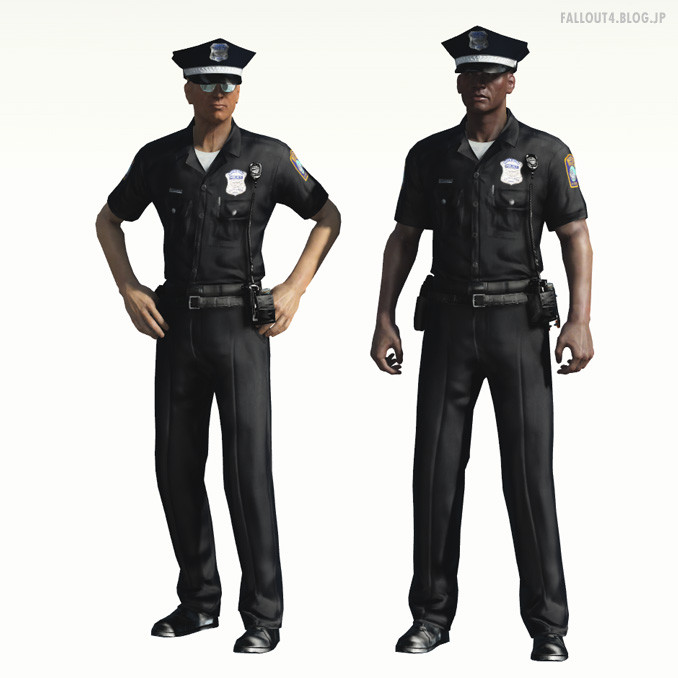 Fallout4⚡情報局：Boston Police Uniforms