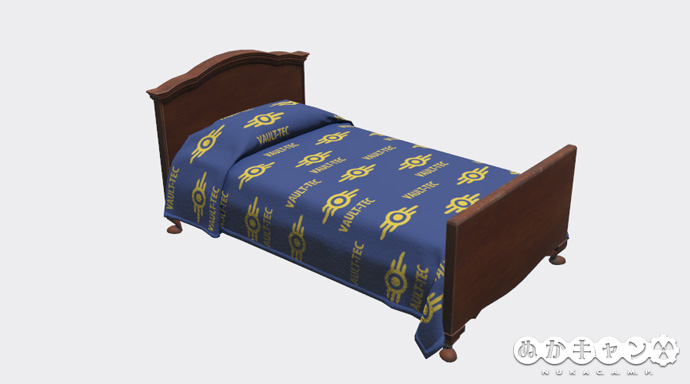 Vault-Tecのベッド｜ぬかキャン：Fallout 76 サバイバルガイド