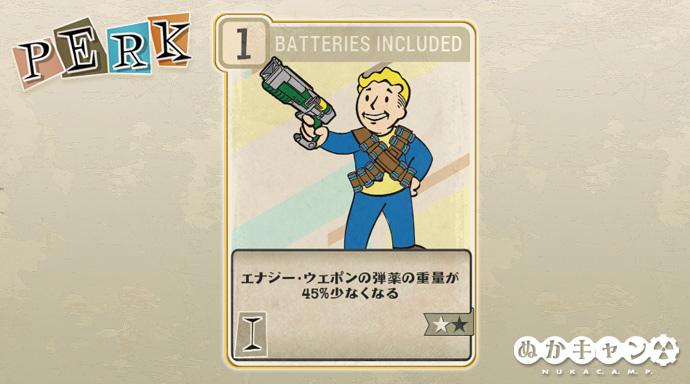 Fallout 76：Batteries Included（Intelligence）｜ぬかキャン：Fallout 76 サバイバルガイド