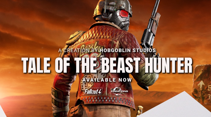 Fallout 4 AEが配信！新規クリエーション「Tale of the Beast Hunter」や新規のCCコンテンツが配信！｜ぬかキャン：Fallout 76 サバイバルガイド