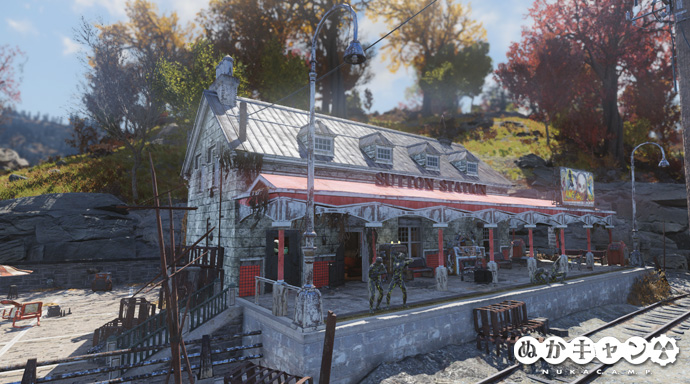 サットン駅（Sutton Station）｜ぬかキャン：Fallout 76 サバイバルガイド