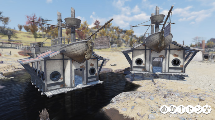 海賊船セット｜ぬかキャン：Fallout 76 サバイバルガイド