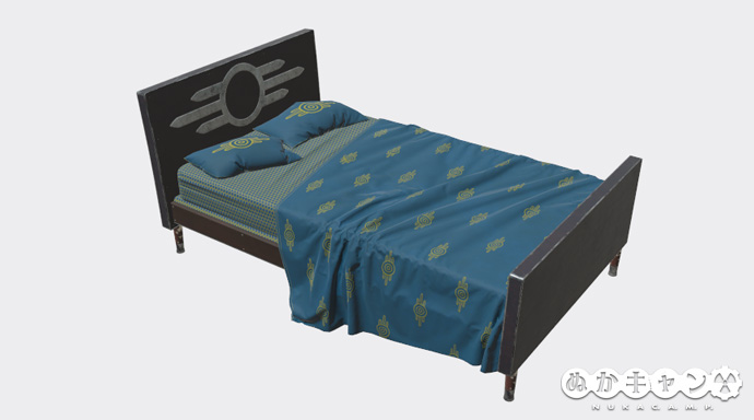 Vault-Tecのベッド｜ぬかキャン：Fallout 76 サバイバルガイド