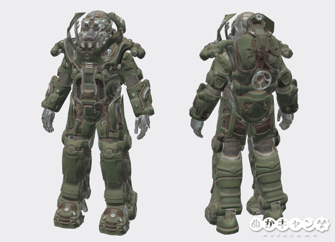H.A.R.E.(高高度偵察用)パワーアーマー｜ぬかキャン：Fallout 76 サバイバルガイド