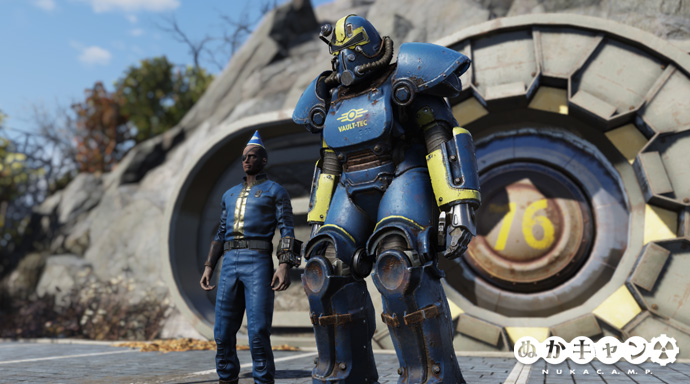 Vault-Tecパワーアーマー用塗装セット｜ぬかキャン：Fallout 76 サバイバルガイド