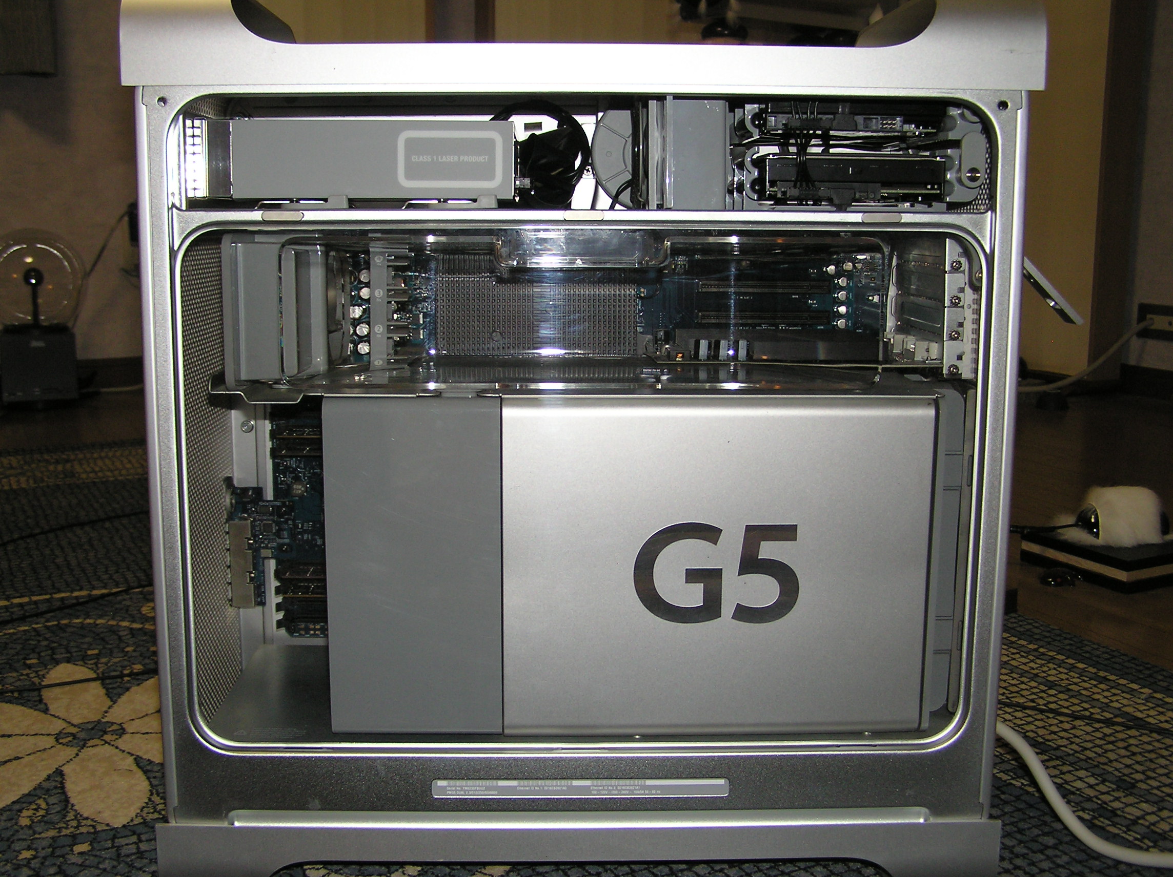 ニコニコオーディオゲゲゲ日記:始めてのMAC G5！