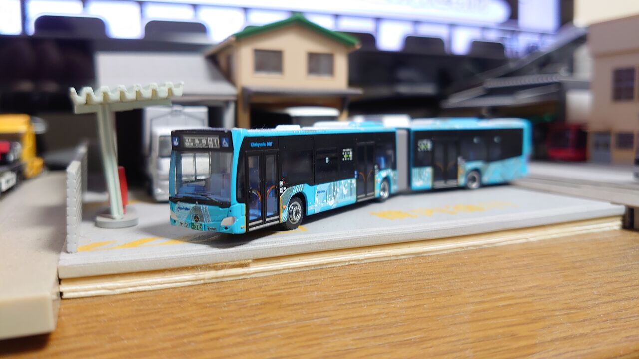 ぷらぷら旅日記:Kitakyushu BRT 快特1番 乗車記録