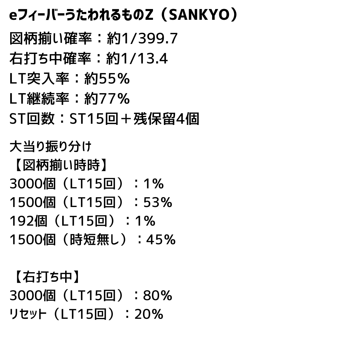 パチンコ・パチスロ.com : 【新台】SANKYO「フィーバーうたわれるもの」スペック情報＆試打レポートまとめ！3000上乗せ特化型LTのe機と上乗せ特化型2段階LTのP機