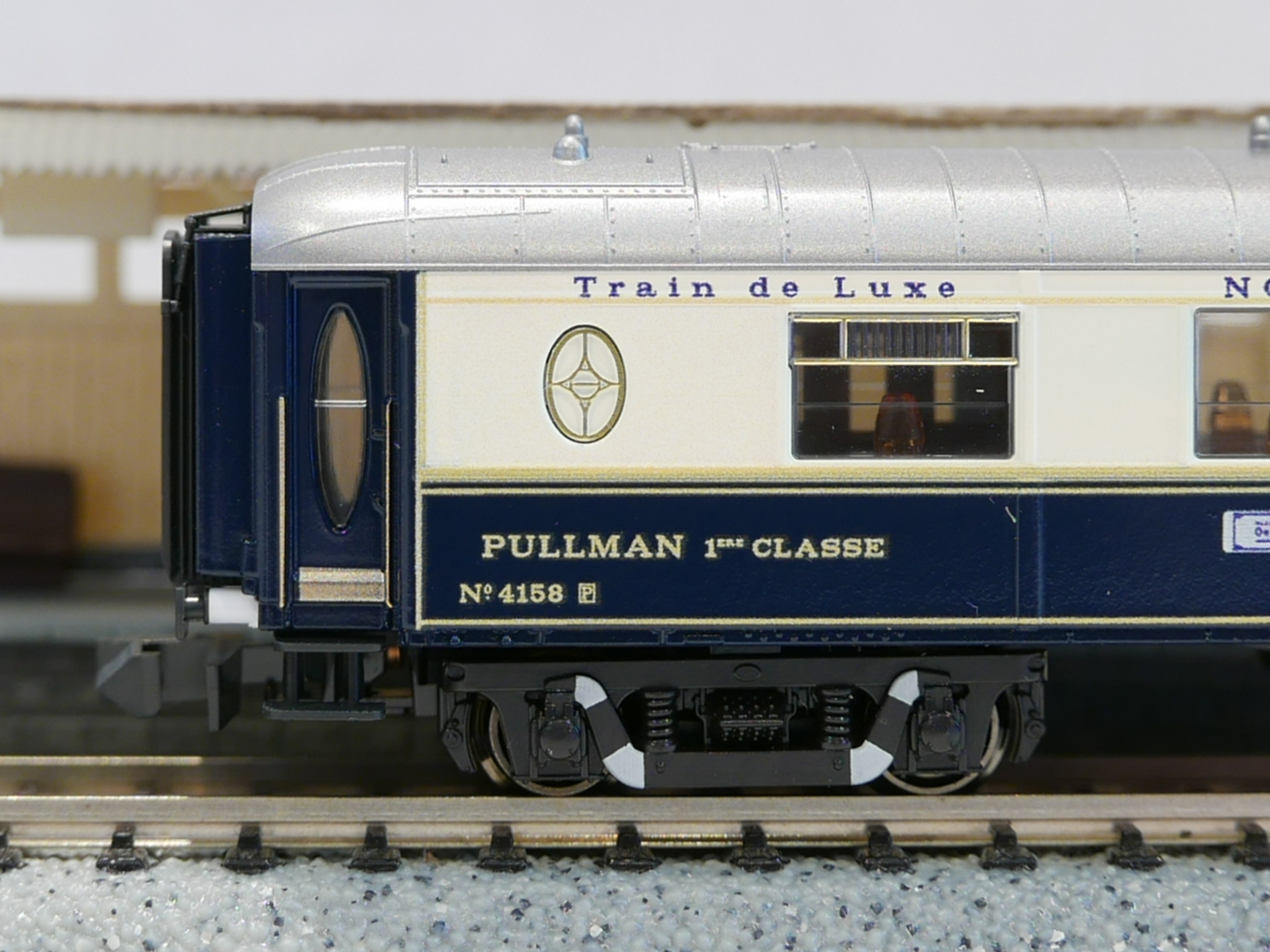 ようこそ熊猫鉄道へ！ ～ぱんこの撮影日記 新館～ : KATO オリエント急行 プルマン4158 箱根ラリック美術館保存車