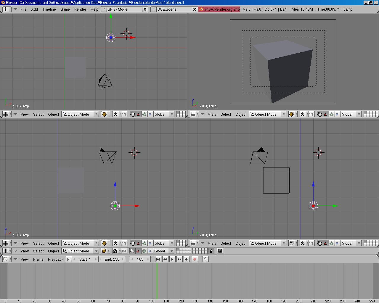 Pandora´s Box : Blender