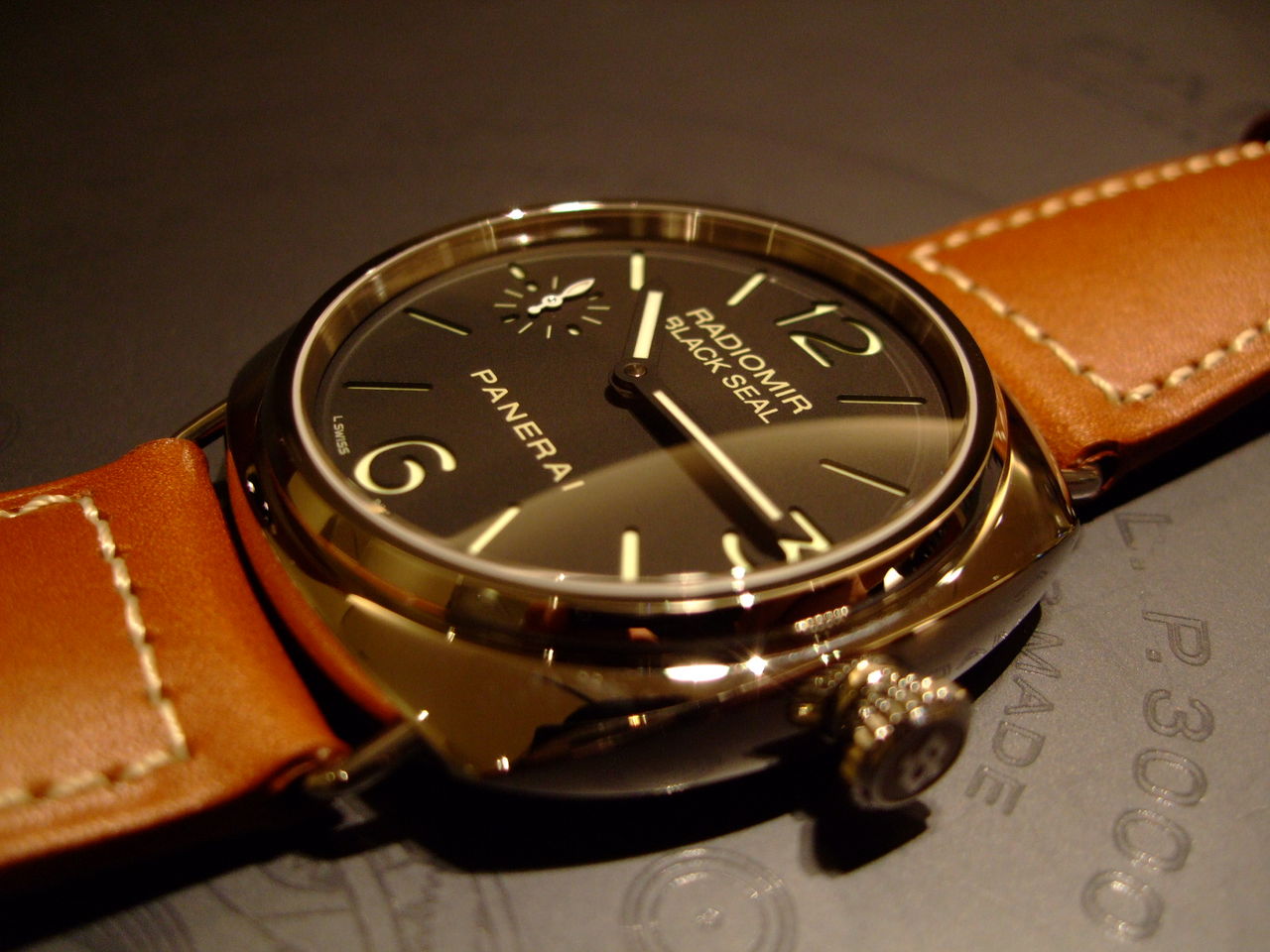 パネライ PAM00183 ラジオミール ブラックシール PAM183 : OFFICINE PANERAI since1860