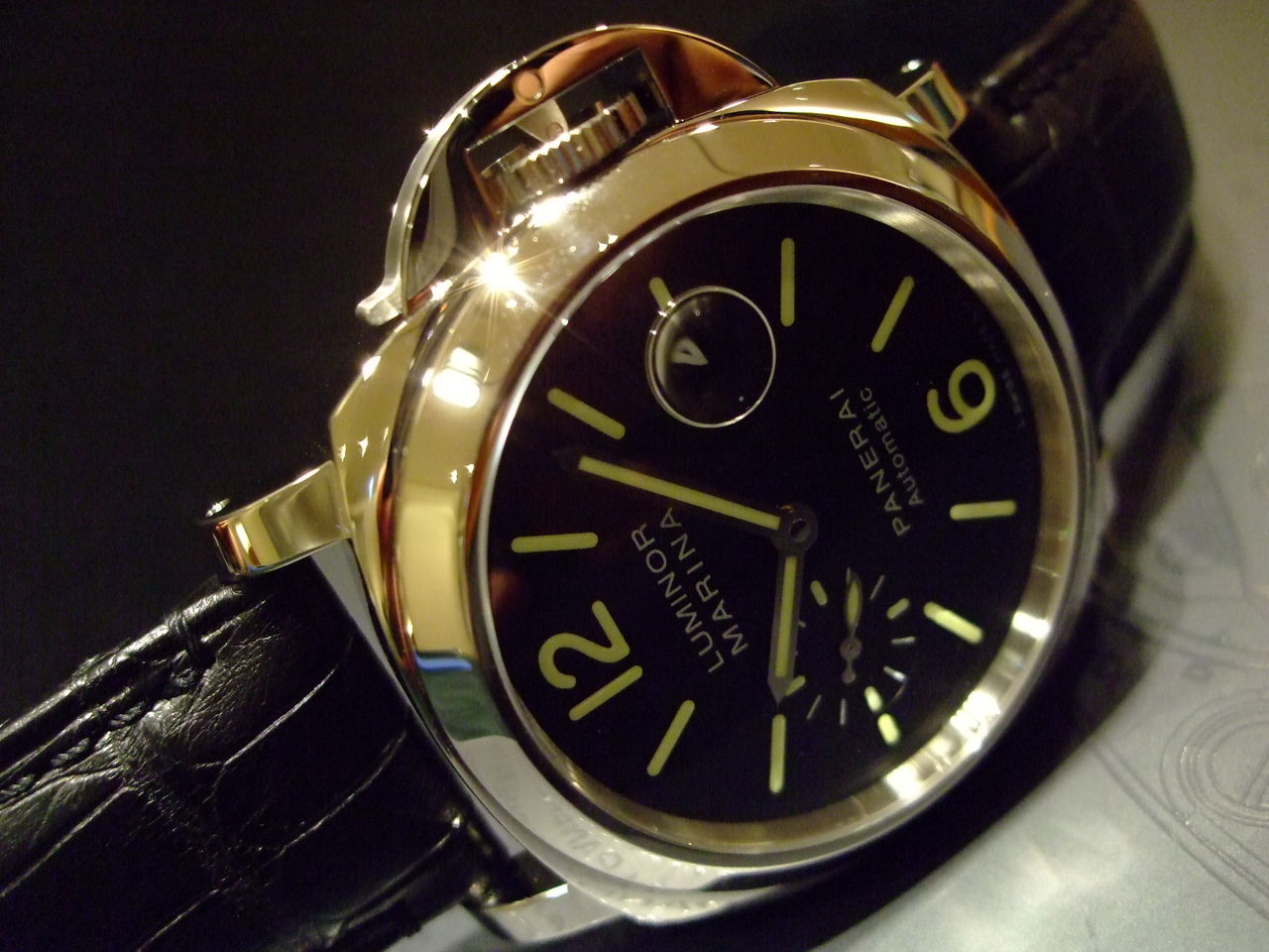 パネライ PAM00104 ルミノールマリーナ オートマティック PAM104 : OFFICINE PANERAI since1860