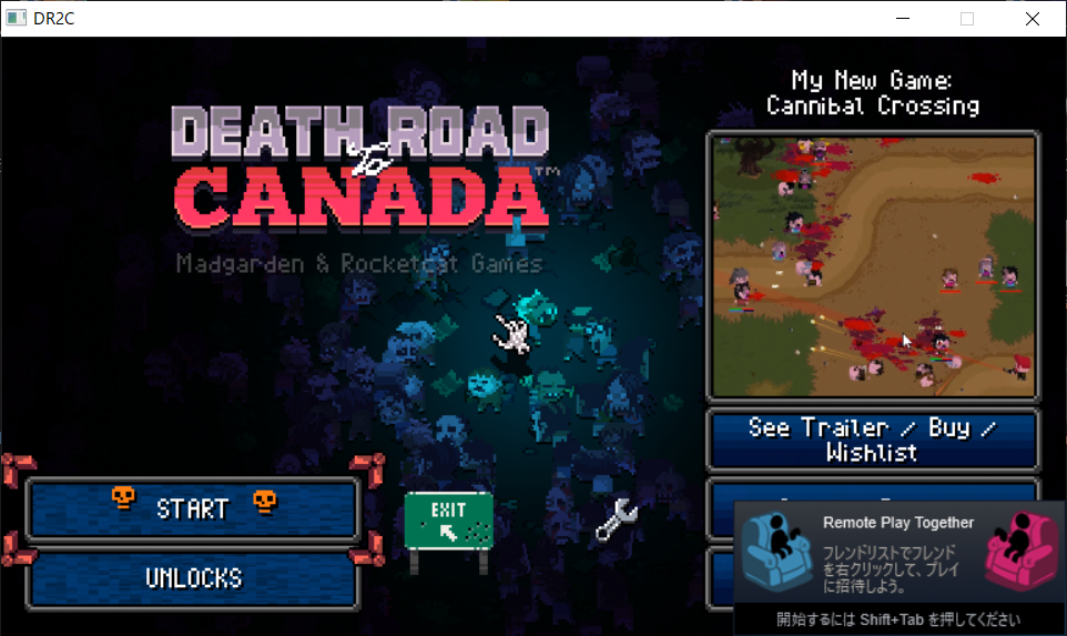 【Steam】Death Road to Canada ＜50点＞ : 残酷インディー地獄変