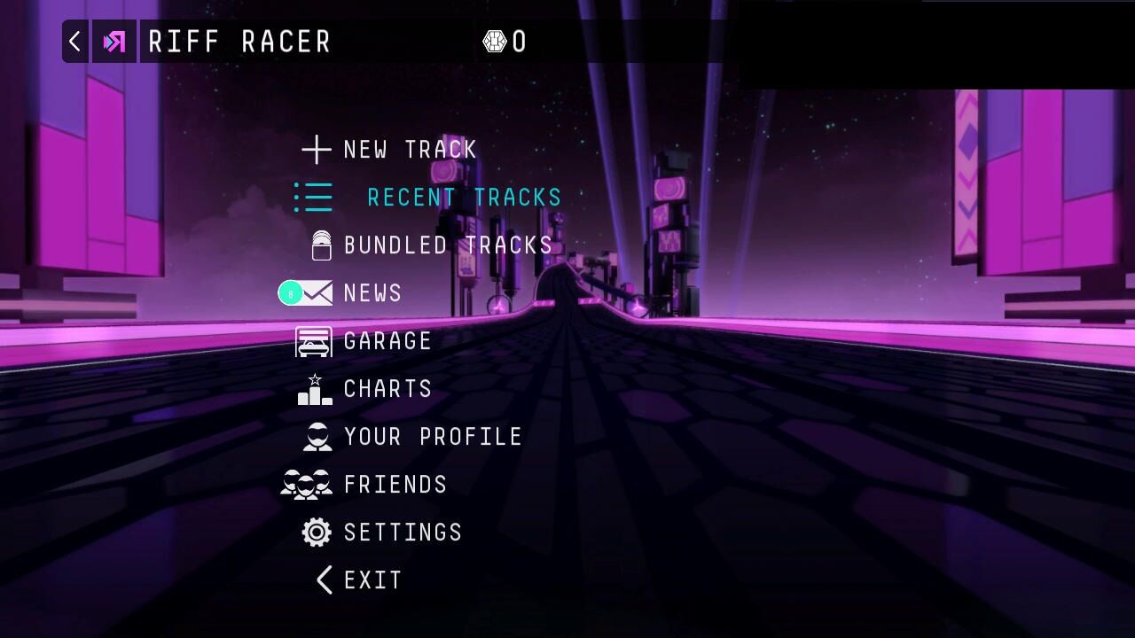 【Steam】Riff Racer - Race Your Music! ＜30点＞ : 残酷インディー地獄変