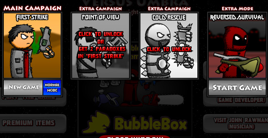戦いながら強くなる成長型ガンアクションゲーム「Versus Umbra」：ザイーガ