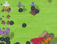 手書き風ノートの上の大戦争、シューティングゲーム「Notebook Wars 3: Unleashed」：ザイーガ