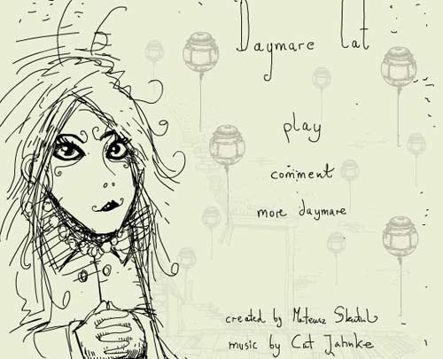 手書き風の不思議な世界を探索するアドベンチャーゲーム「Daymare Cat」：ザイーガ