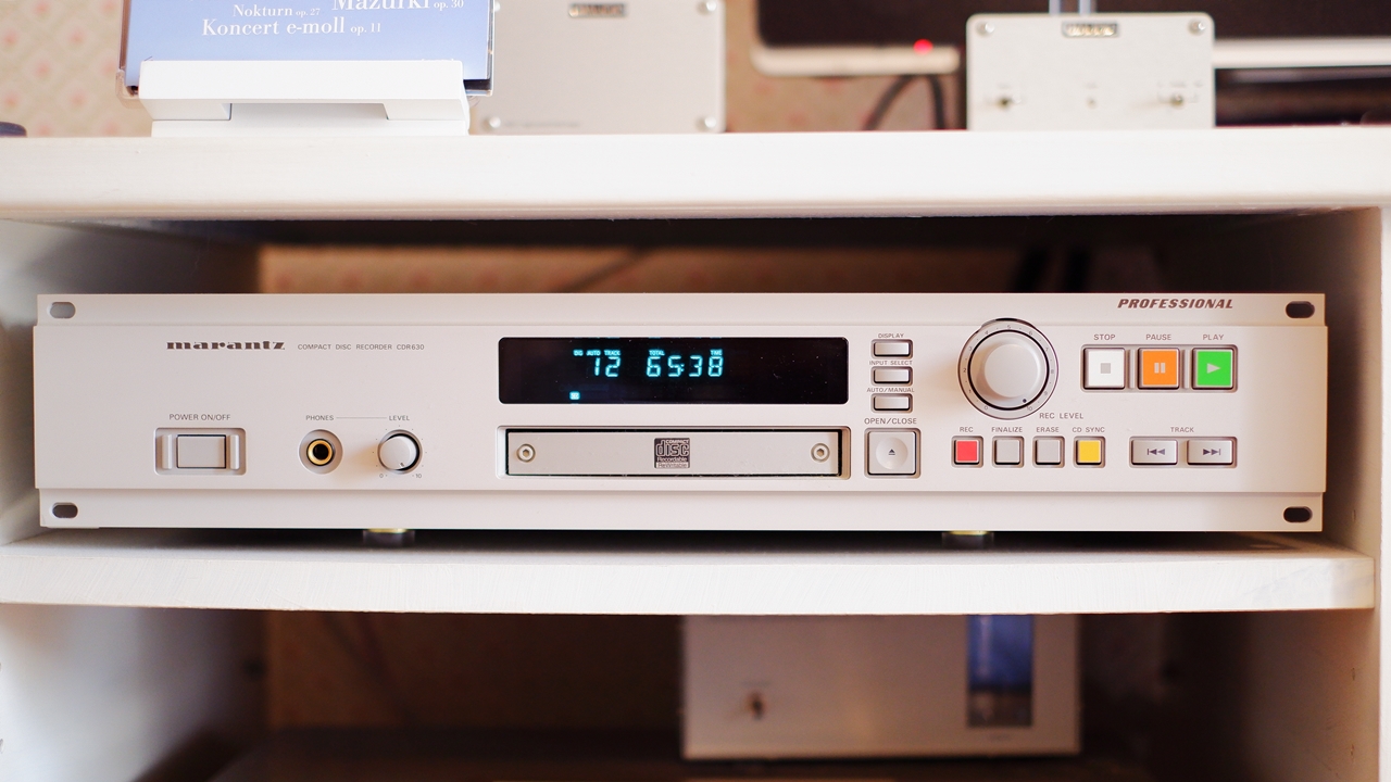 MARANTZ(マランツ) CDR630 Professional CD-Rレコーダーの紹介をしてみる｜ ♪ 箱庭的ピュアオーディオシステムの ...