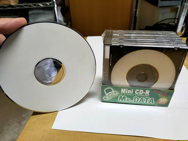 Mini CD R mini-cd-r
