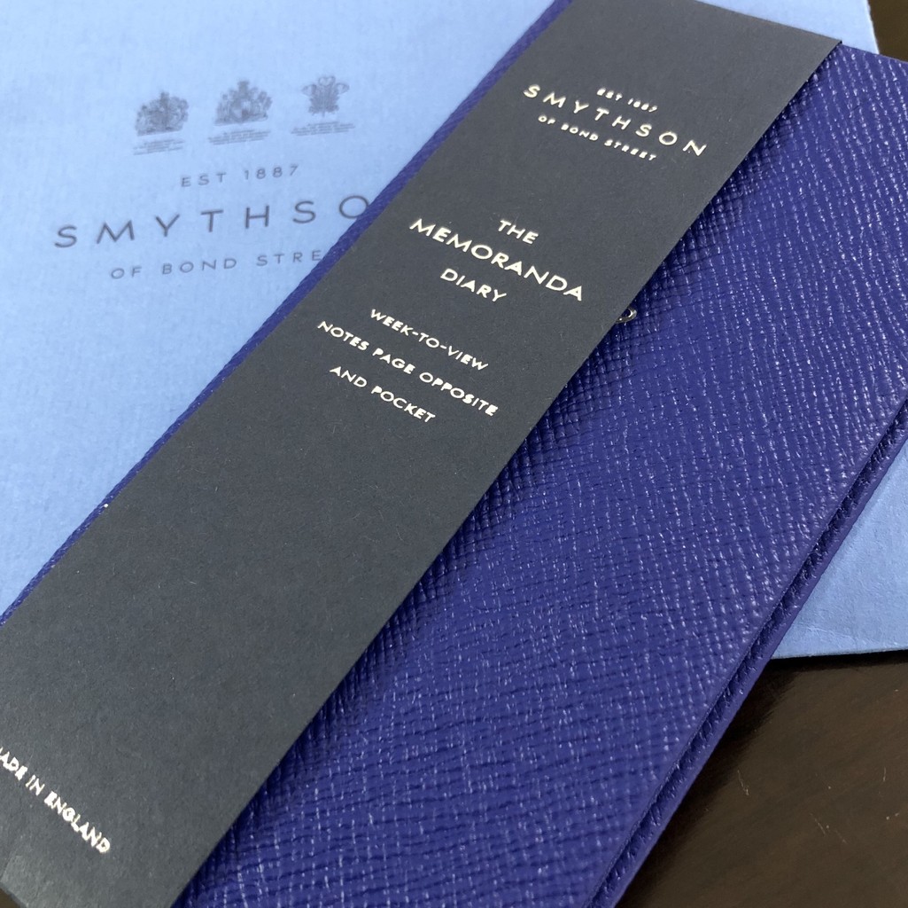 SMYTHSON MEMORANDA DIARY - スティログラフィカ