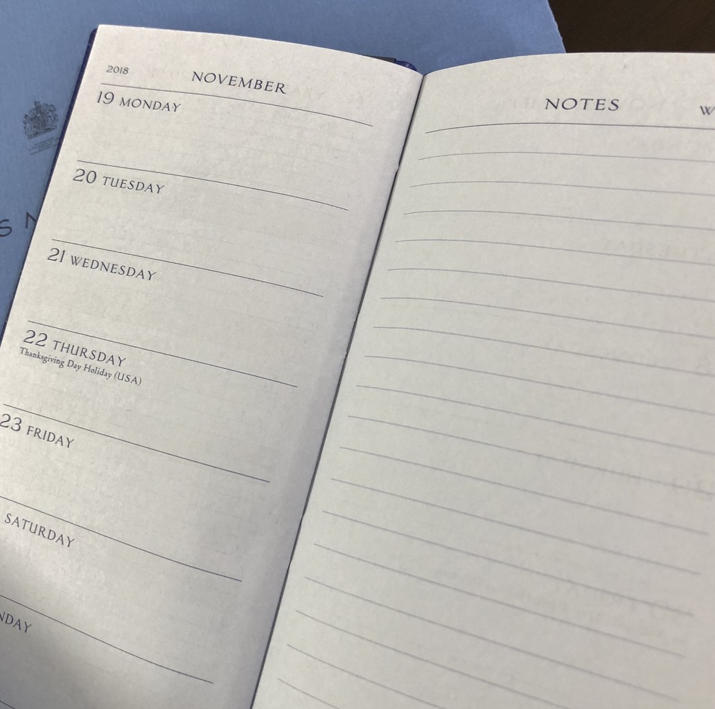 SMYTHSON MEMORANDA DIARY - スティログラフィカ