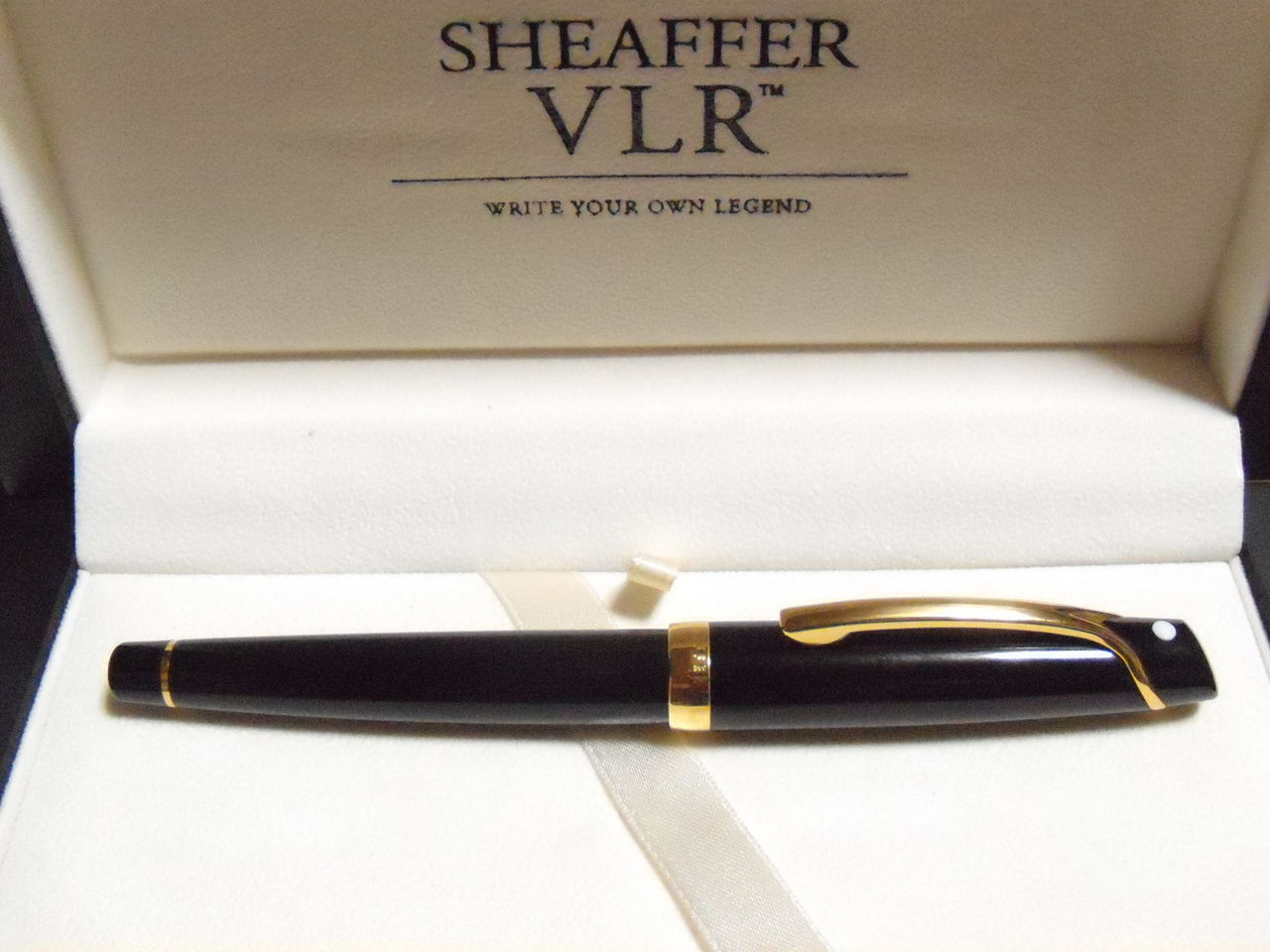 ぺん★ぱれーどっ！:SHEAFFER VLR Black GT 14K＜M＞ - livedoor Blog（ブログ）